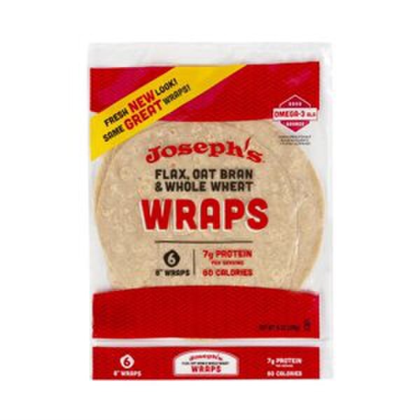 Josephs Tortilla Wraps Flax Oat Bran 255g